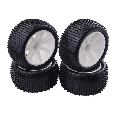 4Pcs 1/10 RC Buggy ires yre and Wheels Rims for HSP Hongnor