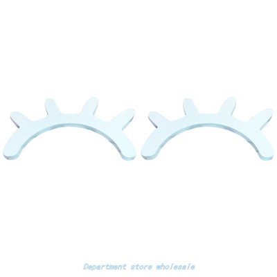 3D EyELaSh WooD WaLL StikErS EyE LaSh WaLL  SELfaDhESivE Bac