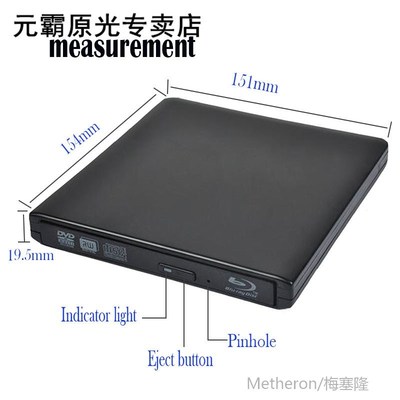 External Bluray Drive Usb 3.0 Optical Drive Bd-Rw Burner Wri