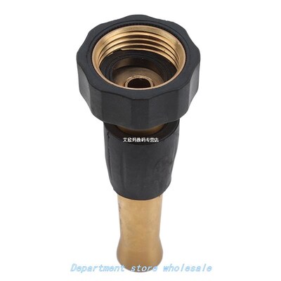 Brass Adjustable Spray Gun Hose Nozzle High Pressure Straigh