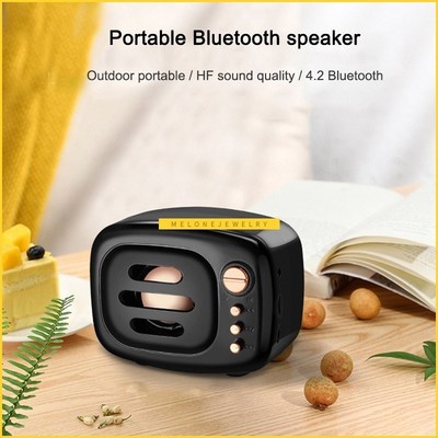 Portable Wireless Bluetooth Retro Speaker Waterproof Subwoof