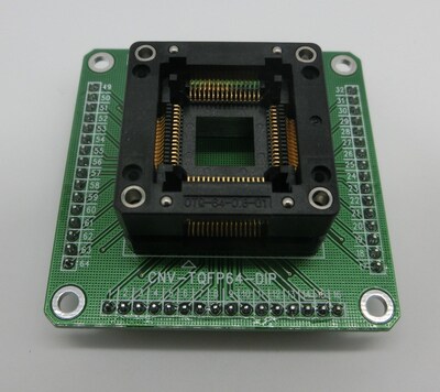 OTQ-64-0.8-01 QFP64 TO TQFP64 DIP32 HC05 HC08 QFP64 programm