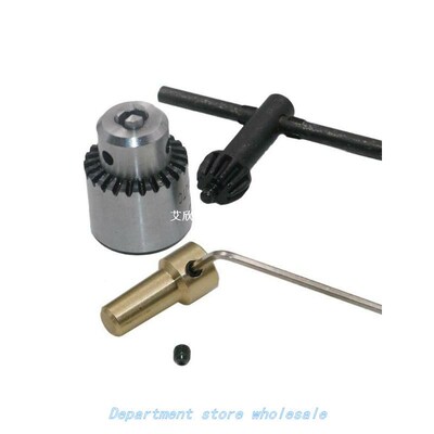Micro Drill Chucks Motor Jaw Clamping 0.3-4mm Cone Mounted S