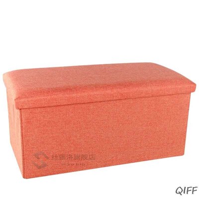 Practical folding storage box home office folding stool cube