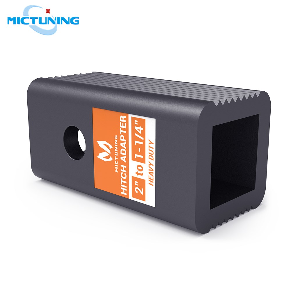 MICTUNING 2'' to 1 1/4'' Receiver Hitch Adapter Insert Slee