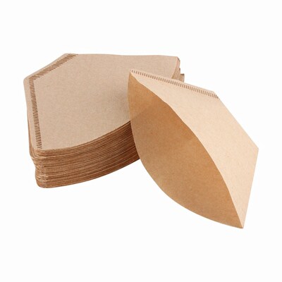 Eco friendly Unbleached Original Wooden Hand Drip Paper Cof