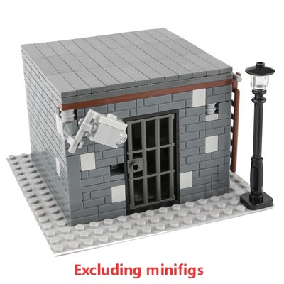 WW2 Military Weapon army Accessories Building Blocks Prison