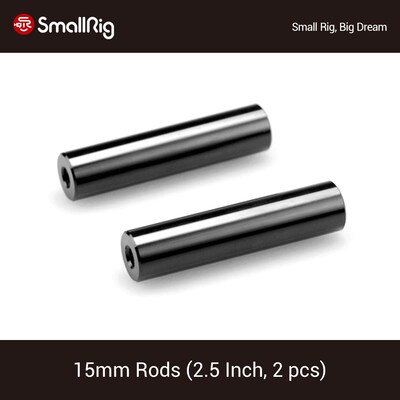 Alunum Alloy 15mm Diameter Rods (2.5 Inch) 63.5mm With 1/4