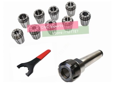 9pcs ER25 Spring Collets +1PCS ER25M Wrench + 1PCS M3 M12 ER