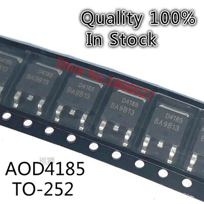 10PCS/LOT    AOD4185 D4185 P-channel field effect MOS tube 4