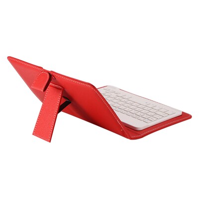 Mobile Phone Gaming Keyboard PU Case Support Wireless Blueto