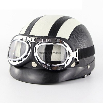 Motorcycle scooter Helmet halmet motocross vintage casque Mo