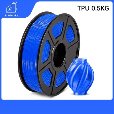 TPU Filament Plastic PLA 1.75mm 0.5kg 3D Printer Filament H