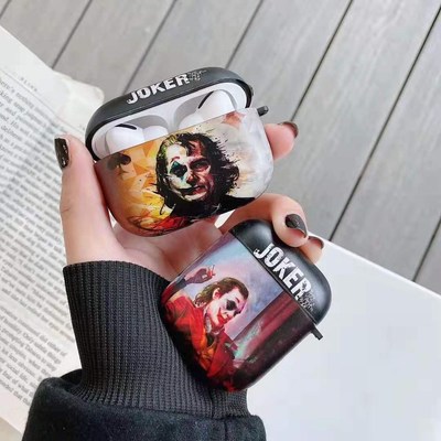 Movie Joker Clown Silicone Soft Case for Apple Airpods 1 2