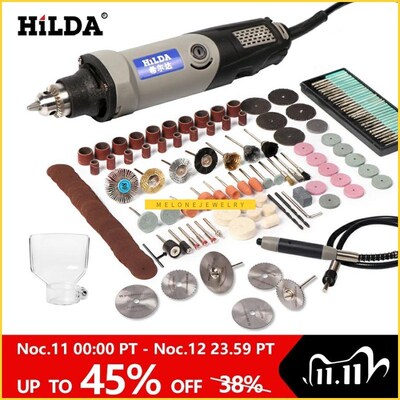 Variable Speed Rotary ool Electric ools 400W Mini Drill 6 po