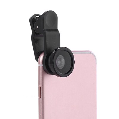 3 in 1 Mobile Phone Lens Kit Wide Angle Macro Fisheye Lense