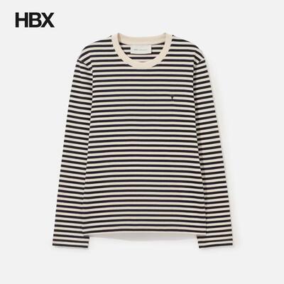Ami Mariniere Cotton T-Shirt De Coeur 长袖T恤HBX