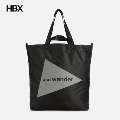 andwander轻质标志托特包