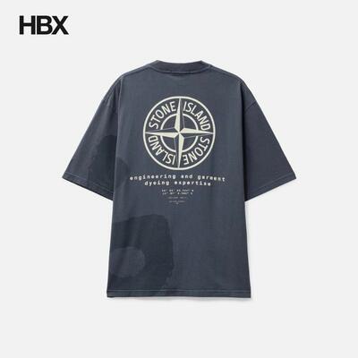Stone Island/石头岛 Combed Organic Cotton Jersey短袖T恤男HBX