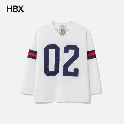 BASKETCASE Horsecollar Football Shirt 长袖T恤男HBX