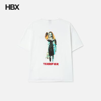 Wacko Maria Terrifier / Washed Heavy Weight Crew短袖T恤男HBX