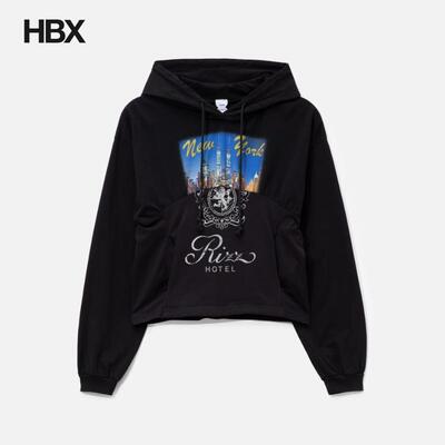 Protocol-Index Reconstructed Hourglass Hoodie 帽衫卫衣男HBX