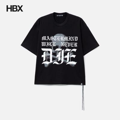 Mastermind Japan Boxy Will Never Die SS Tee 短袖T恤男HBX