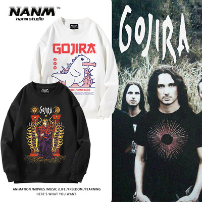 男女秋冬季宽松朋克街头个性