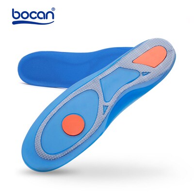 Bocan Silicon Gel Insoles Foot Care for Plantar Fasciitis He