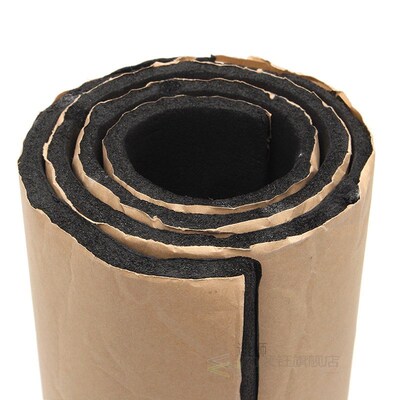 1 Roll 8mm Car Acoustic Foam Rubber Sound Insulation Mat Car