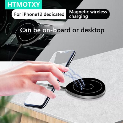 Magnetic Wireless Charger For iPhone 12 Pro Max Car Charger