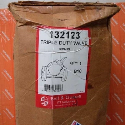 【议价】议价BELL GOSSETT 3DS-3S 赛莱默三功能阀 132123 Xylem