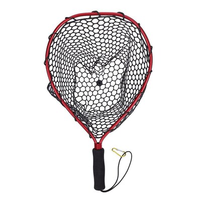 Fishing Net Non-slip Alunum Alloy Pole Landing Fishing Net