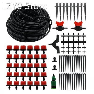 Garden Irrigation Set 108 Pcs 20m 4 / 7mm Hose DIY Gardening