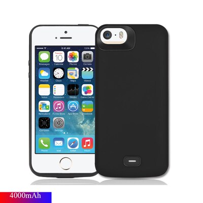 4000mAh Shockproof Battery Case For iPhone 5S SE SE2 5G i5