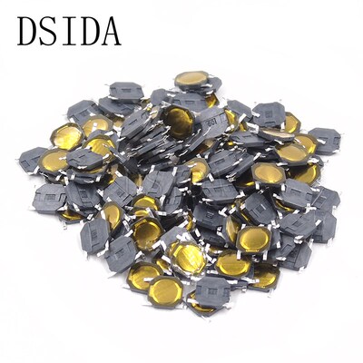 100Pcs/lot Membrane Switch 4x4x 0.8MM 4X4X0.8mm Tactile Pus