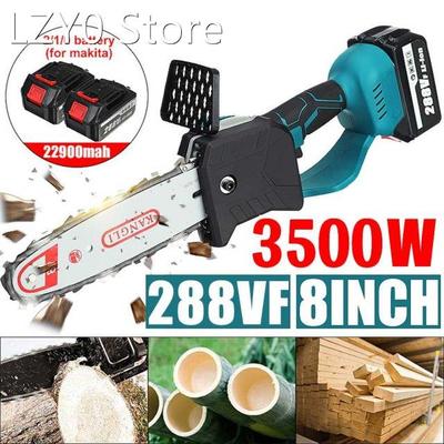 3500W 8 Inch Brushless Electric Chainsaw Rechargeable Prunin
