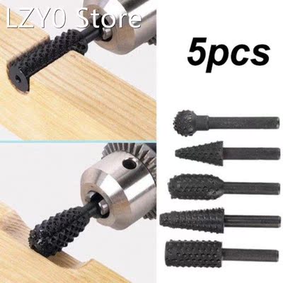 5PCS 1/4'' Shank DIY Drill Bit Set Carpentry Cutting