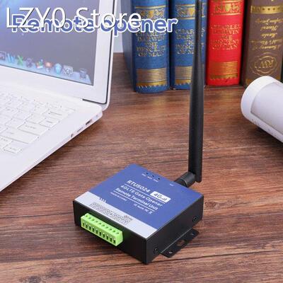 GSM Remote Control Garage 4G Gate Opener Relay SMS Free Call