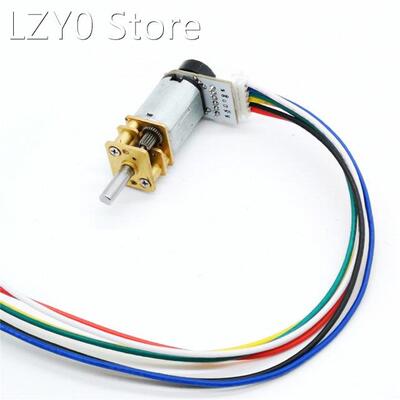 5PCS/LOT GA12 - N20 DC Gear Motor With Encoder Speed Velocit