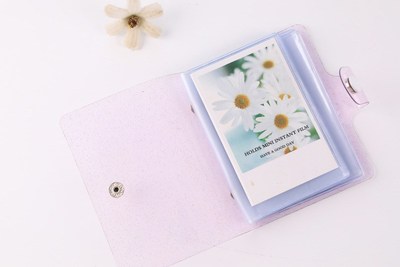 Cute Mini Holds 36 Photos Instax Album Jelly Color Photo Alb
