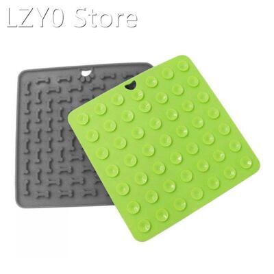 Dog Licking Food Pad Safe Silicone Lick Slow Food Mat With S