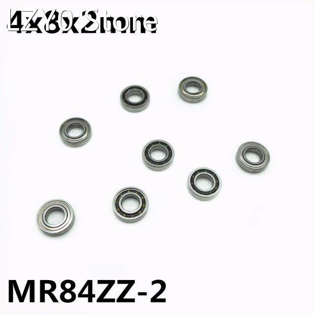 50Pcs MR84ZZ-2 4x8x2 mm Deep groove ball bearing Miniature b_虎窝淘