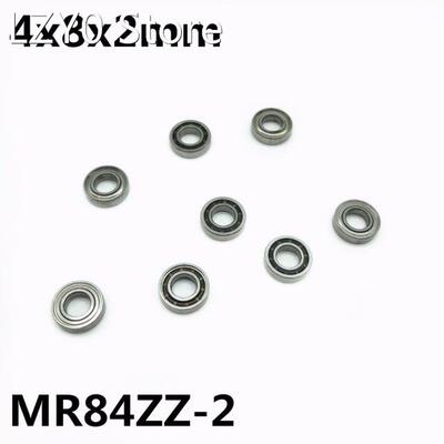 50Pcs MR84ZZ-2 4x8x2 mm Deep groove ball bearing Miniature b