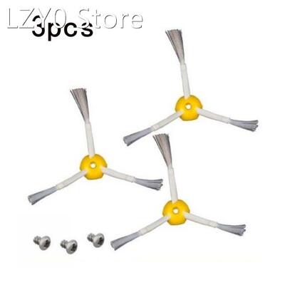 3pcs Side Brushes With Screws For IRobot Roomba Models 500/6