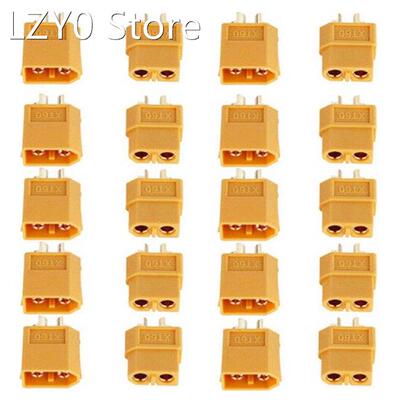 2PCS XT60 XT-60 XT 60 Plug Male Female Bullet Connectors Plu