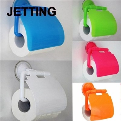 1PCS New Fashion Paper Holder Roll Paper Tissue Box Sucker