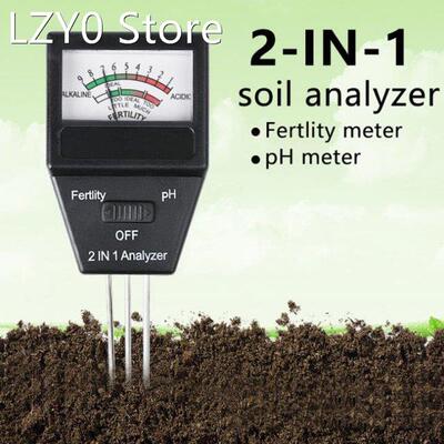 2 in 1 Soil Tester Fertility Meter pH Fertility PH Measuring