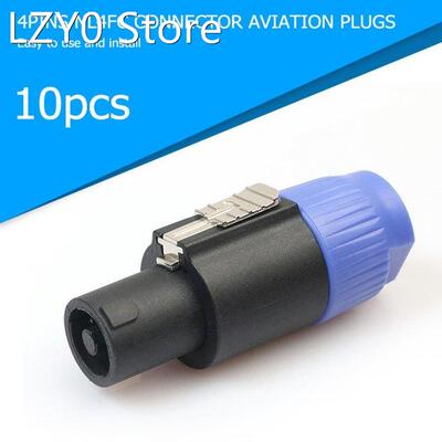 4-Pole 4-pin NL4FC Connector Ohm Four-Pin Plug Speaker Audio