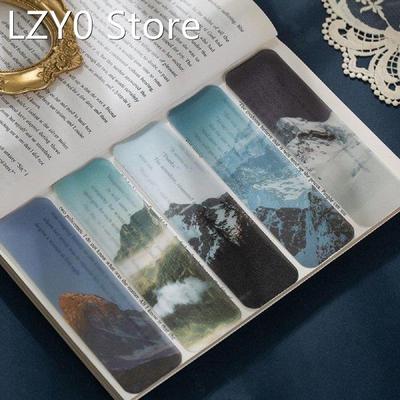 1set Labels Stationery School Office Supply PET Paper Readin